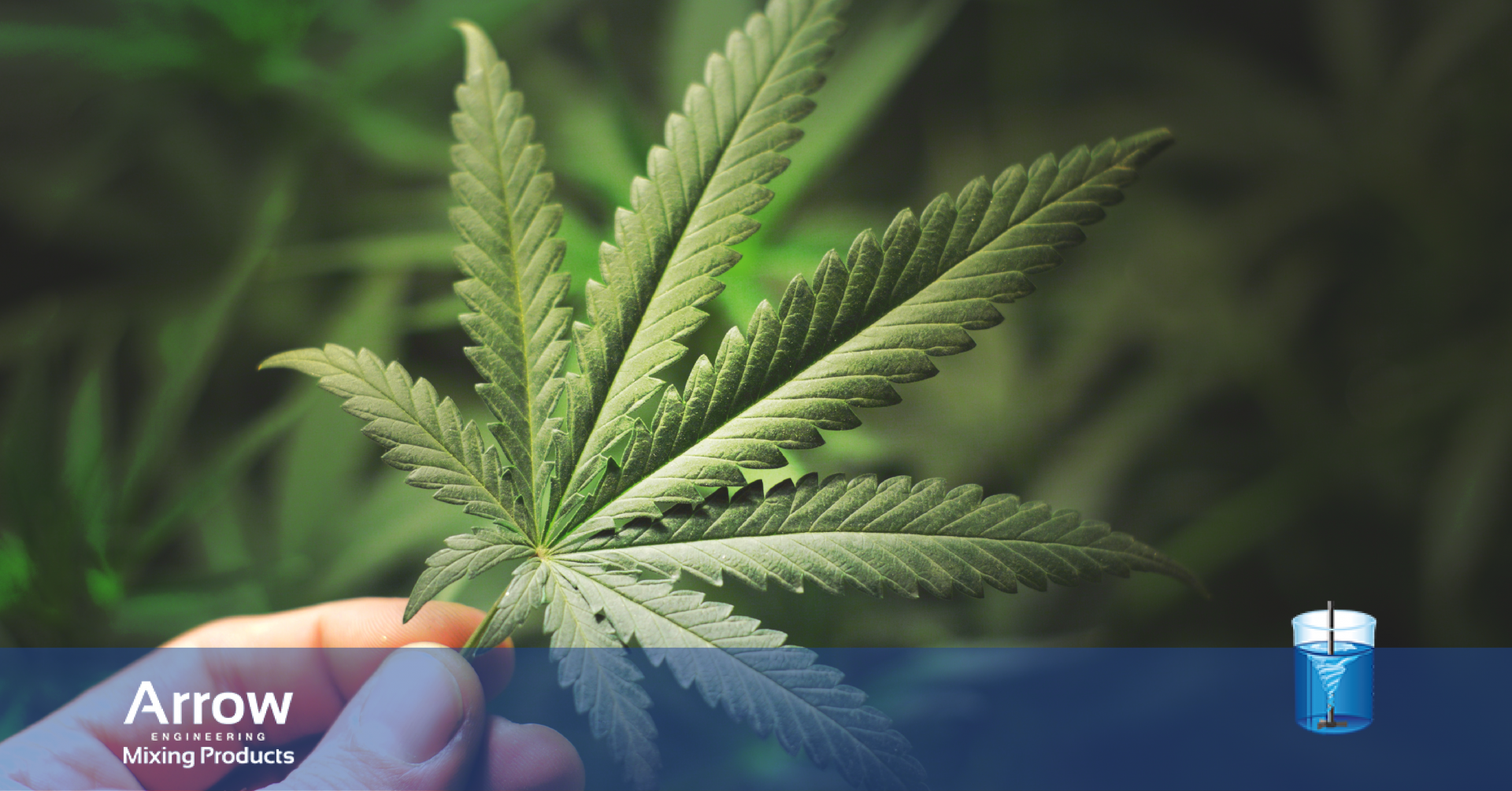 How Our Electric Mixers Spark Up The Cannabis Industry | Arrow Mixing